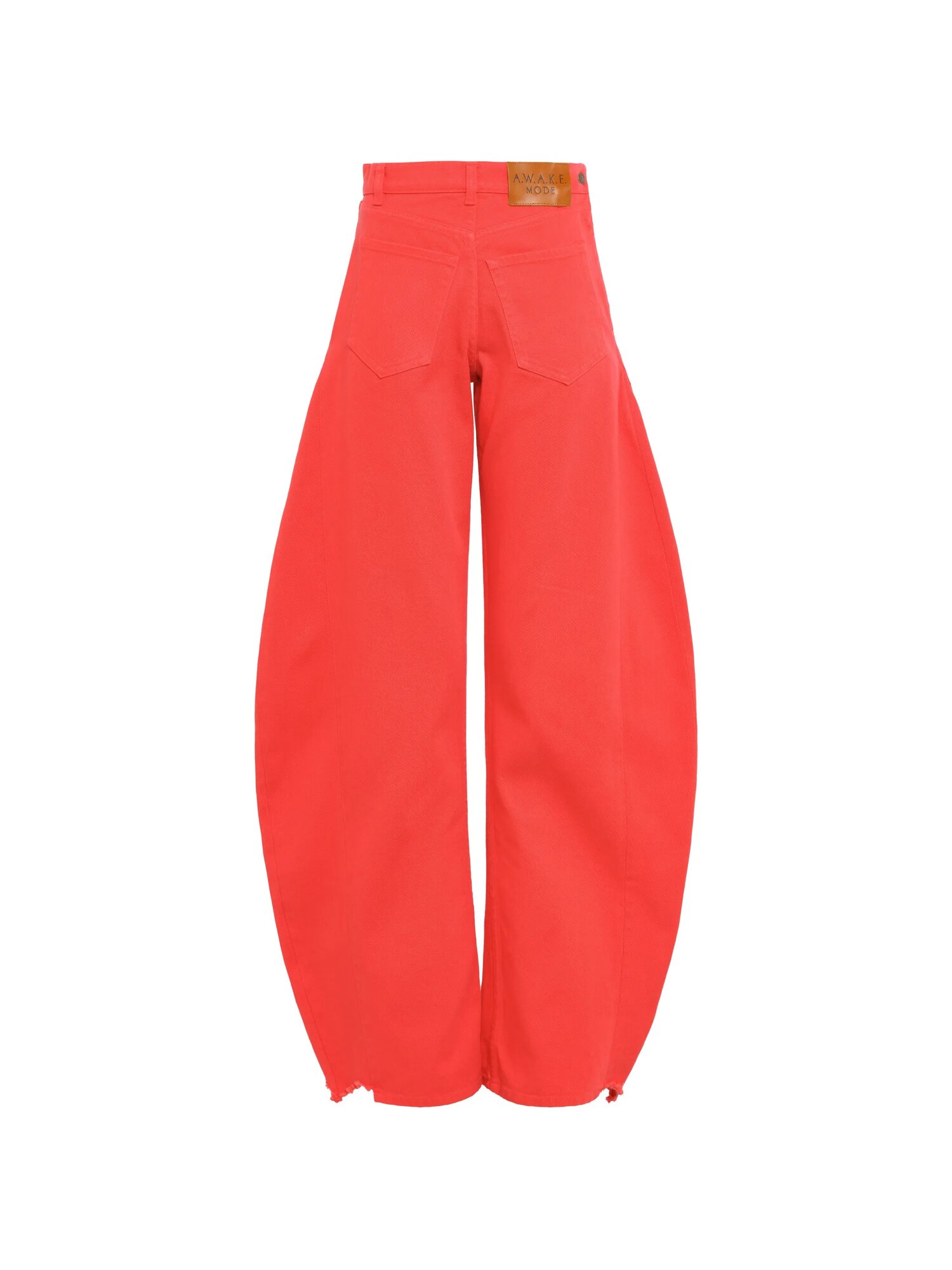 Джинсы A.W.A.K.E.MODE Logo-patch jeans, размер 40, красный — фото 1