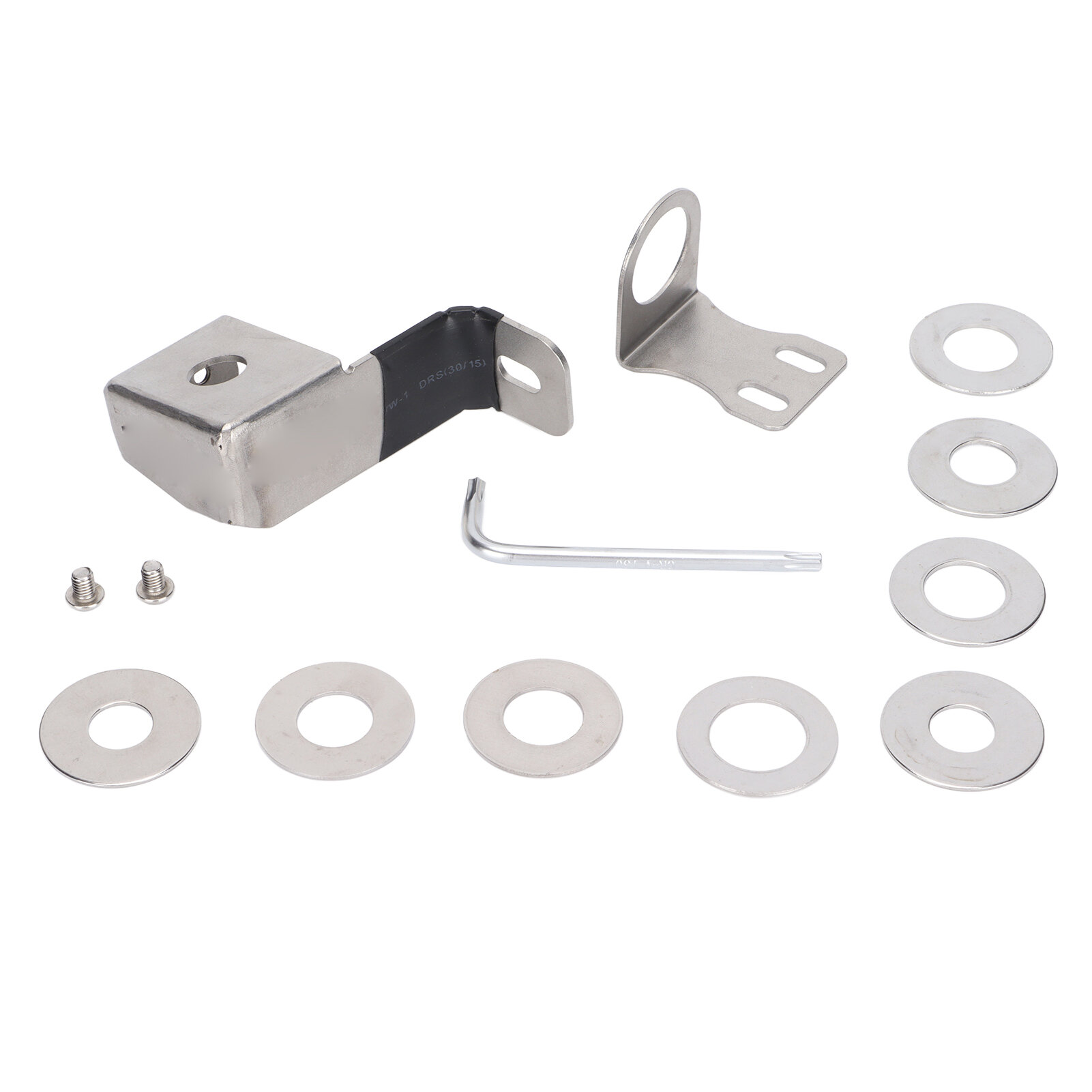 Кронштейн автомобильной антенны из нержавеющей стали, противоугонный, серебристый