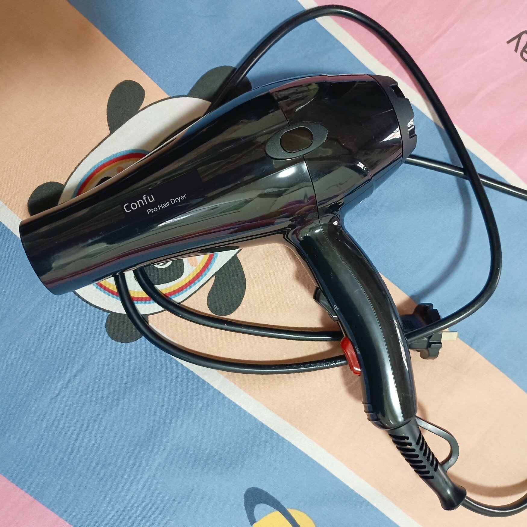 Фен CONFU KF-8813 мощный для домашнего использования, быстрая сушка, постоянная температура, профессиональный