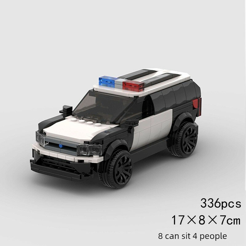 Набор строительных блоков для детей Ford Explorer Полицейская машина, модель 10430, 300 деталей, обучающая игрушка
