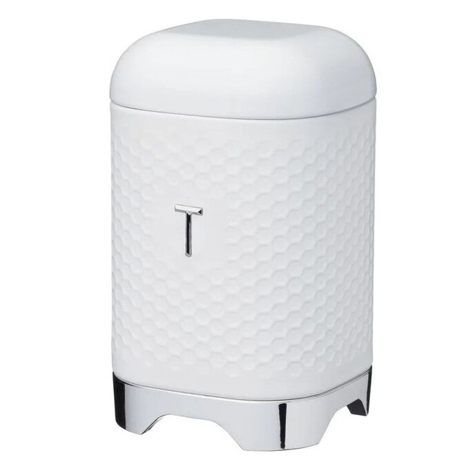 Банка для чая KitchenCraft Lovello Retro Tea Canister Ice White LOVTEAWHT