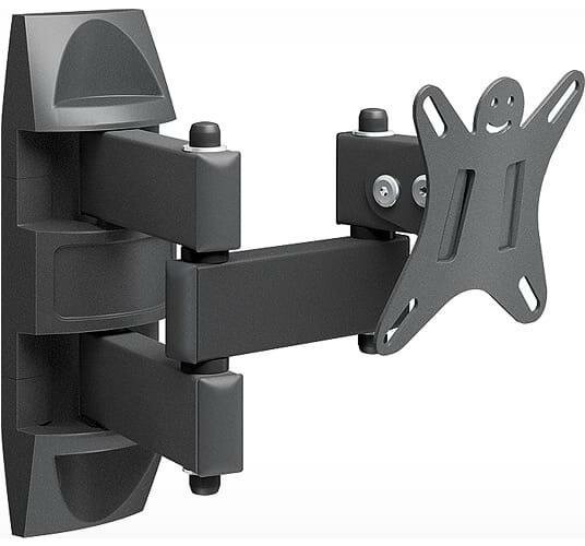 Кронштейн Holder LCDS-5039 металлик для ТВ 10-26 +15° поворот 350° (до 25кг) LCDS-5039 METALLIC