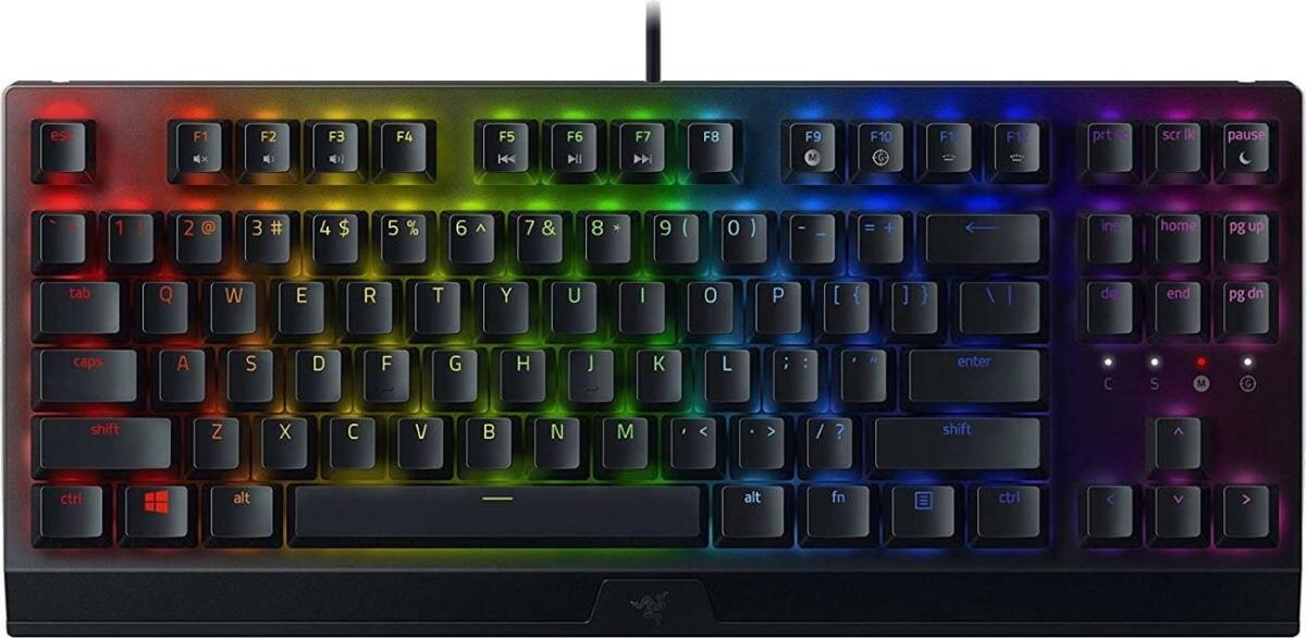 Клавиатура проводная механическая Razer BlackWidow V3 Tenkeyless игровая черная механическая USB