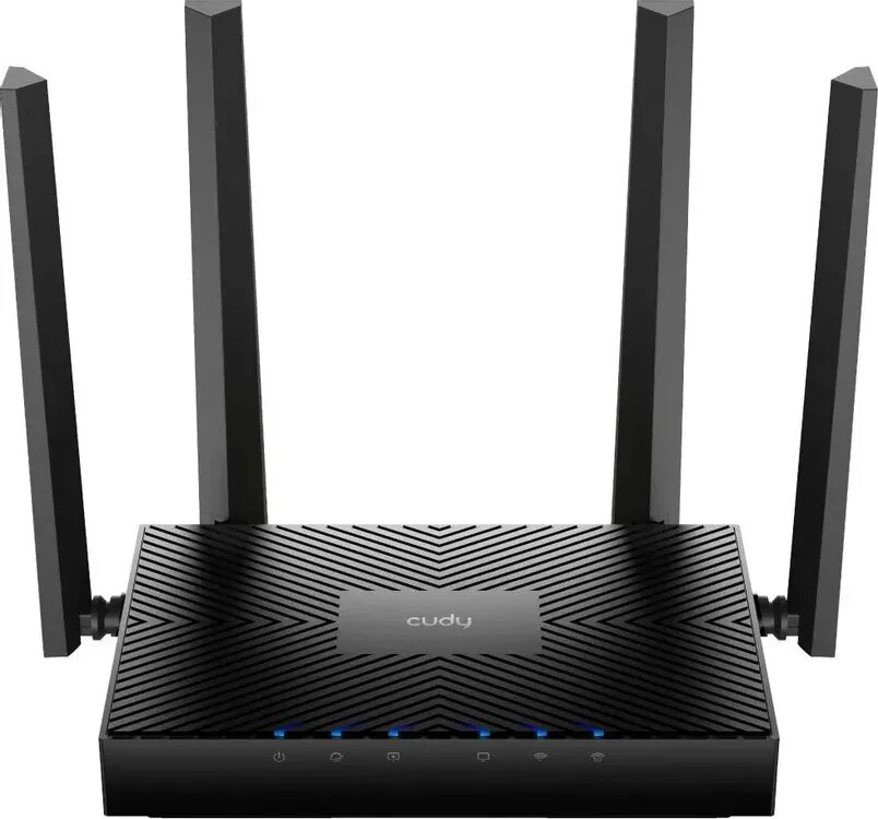Роутер беспроводной Cudy WR3000E v2 AX3000 10/100/1000BASE-TX черный