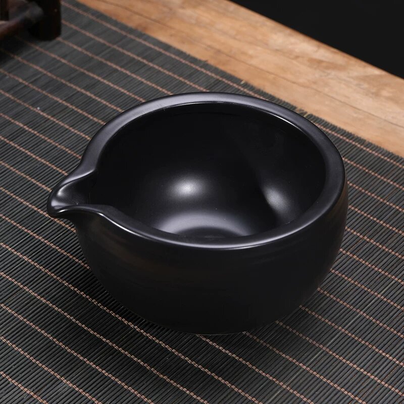 Чашка для чая мата с железной глазурью, ручная работа, керамическая чашка для японской церемонии чая