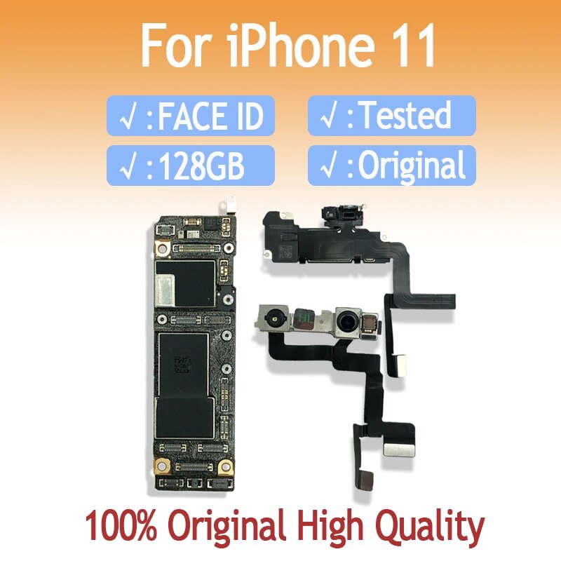 Материнская плата iPhone 11 128GB FaceID Оригинал