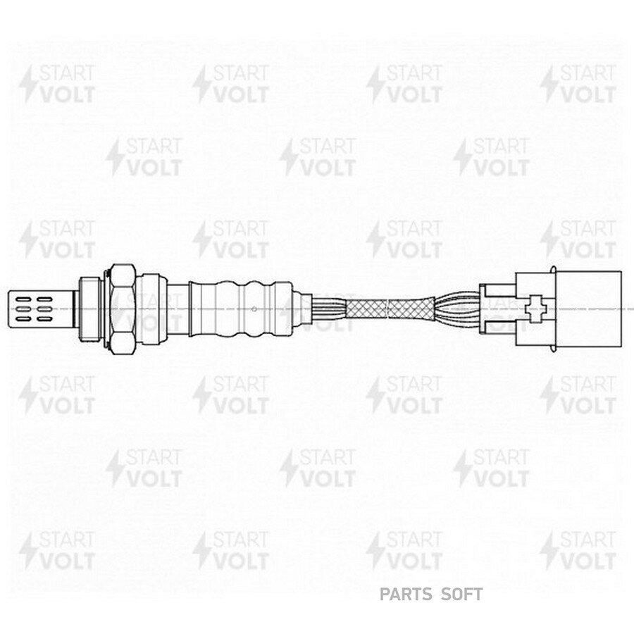 VS-OS 1111 STARTVOLT Датчик кисл. для а/м Mitsubishi Outlander XL (06-) 3.0i/Lancer (03-) 2.0i до ка STARTVOLT VSOS1111 | цена за 1 шт