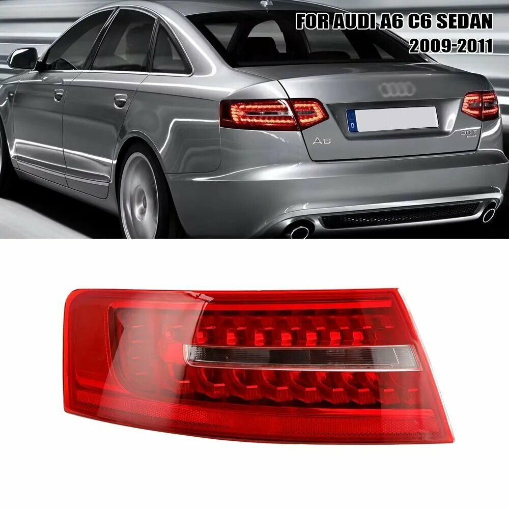 Фары автомобильные, Задний фонарь, 1 шт, арт. AUDI A6 C6 Седан 2009 2010 2011