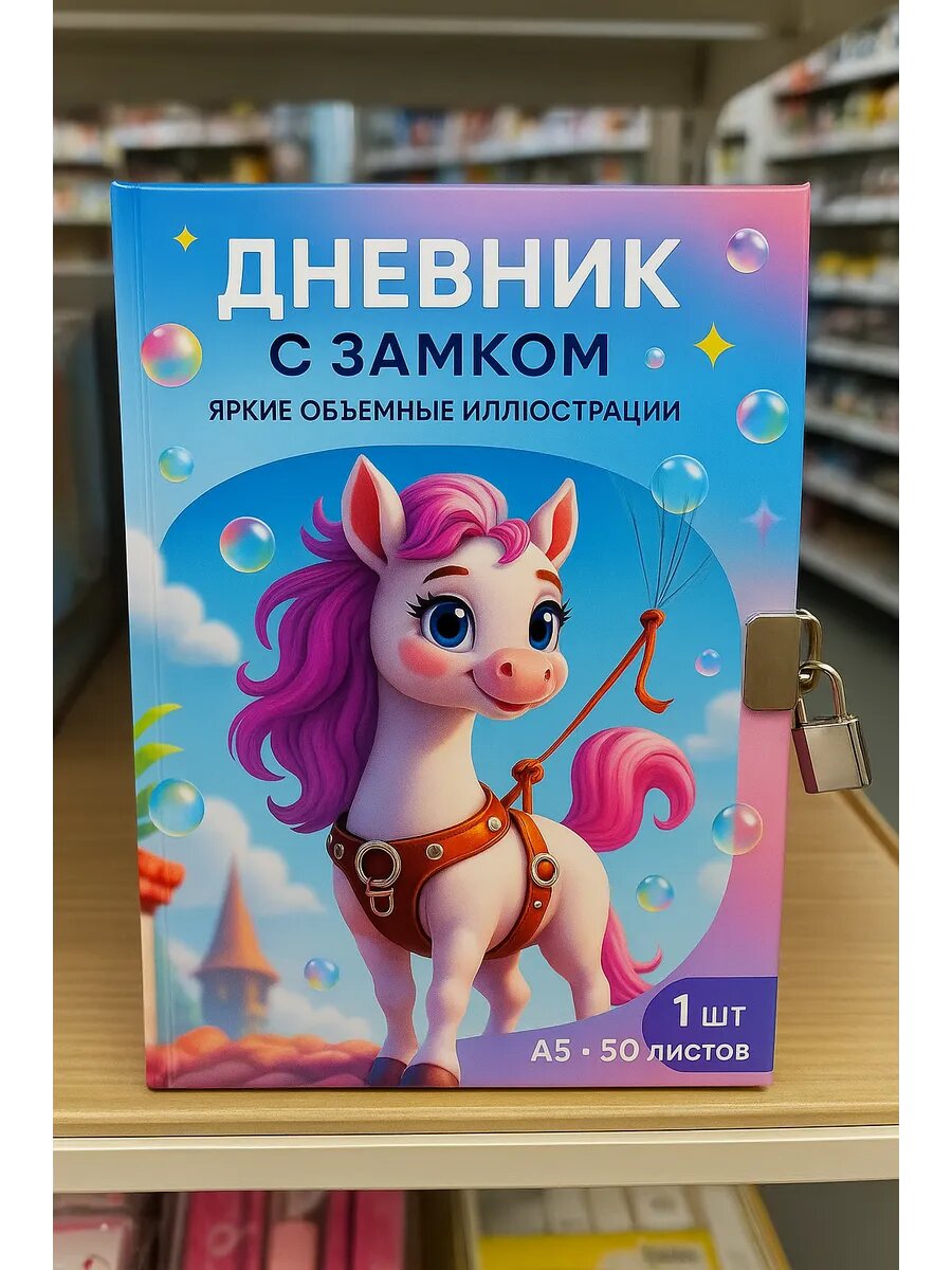 Дневник с замком