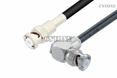 MHV штыревой к MHV штыревой угловой кабель используя 75 Ohm RG59 коаксиальный