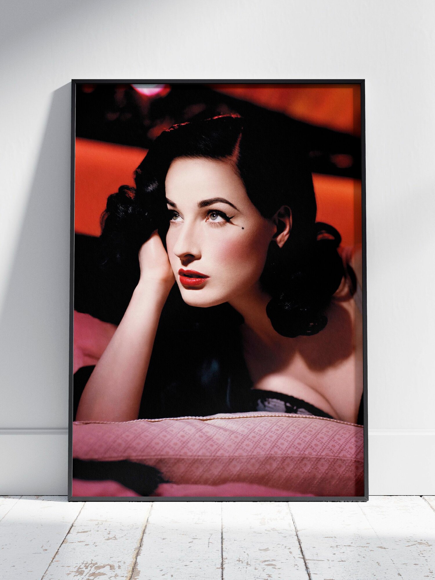Плакат на стену для интерьера Дита фон Тиз (Dita Von Teese 43) - Постер по модели, бренду и моде формата A4 (21x30 см)