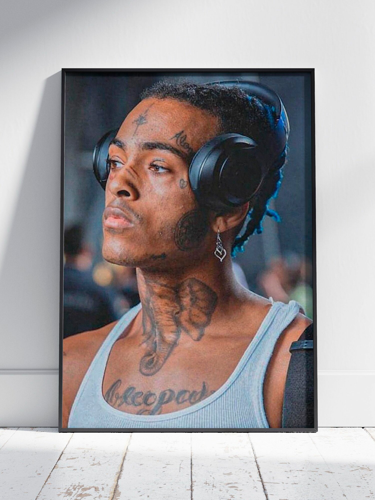 Плакат на стену для интерьера XXXTentacion (Тентасьон 93) - Постер по музыке и артисту формата A4 (21x30 см)