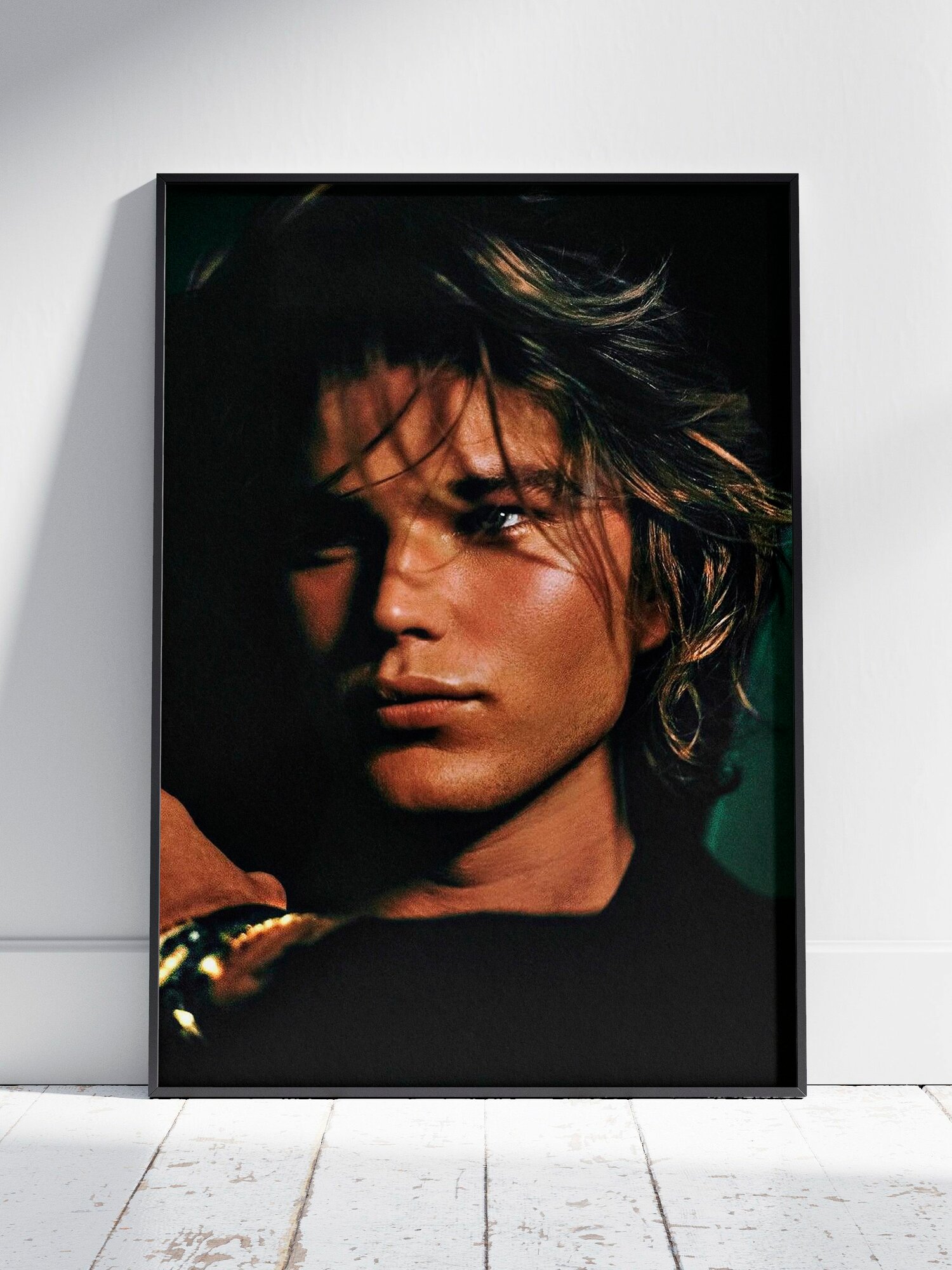 Плакат на стену для интерьера Джордан Барретт (Jordan Barrett 13) - Постер по модели, бренду и моде формата A4 (21x30 см)