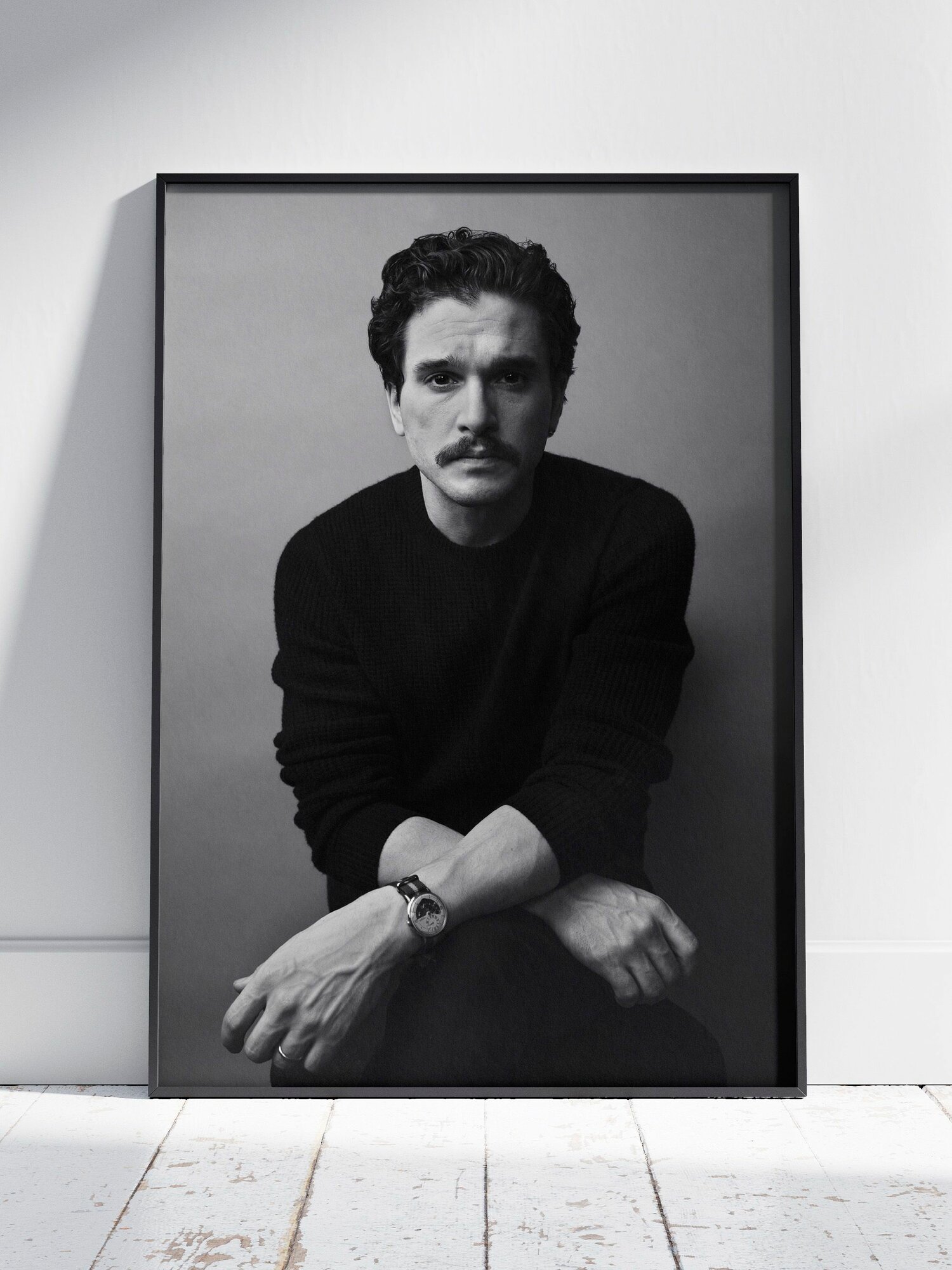 Плакат на стену для интерьера Кит Харингтон (Kit Harington 15) - Постер по актеру фильма, кино, сериала формата A4 (21x30 см)