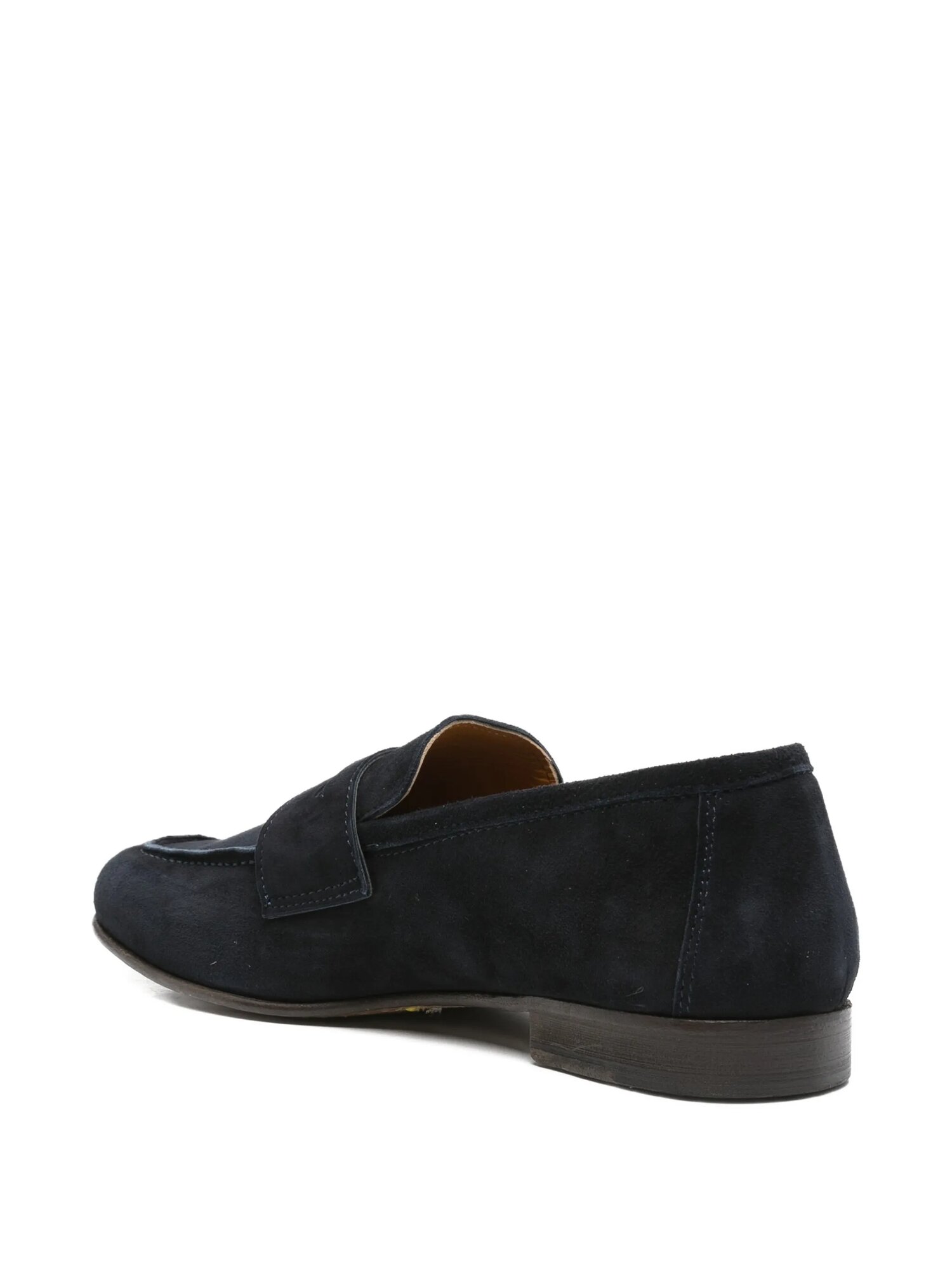 Лоферы F.LLI RENNELLA Suede penny loafers, размер 43, blue — фото 1