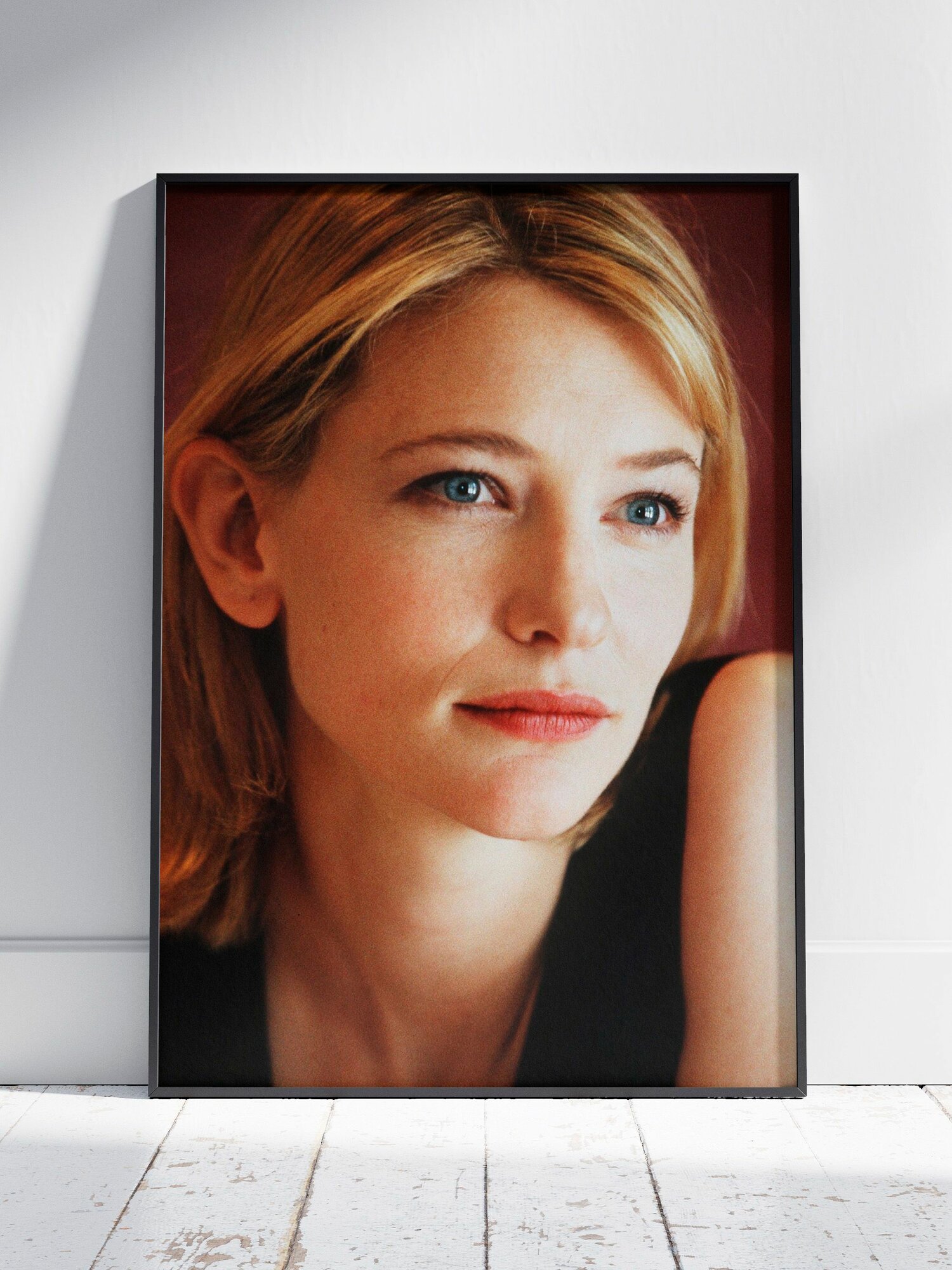 Плакат на стену для интерьера Кейт Бланшетт (Cate Blanchett 25) - Постер по актеру фильма, кино, сериала формата A4 (21x30 см)