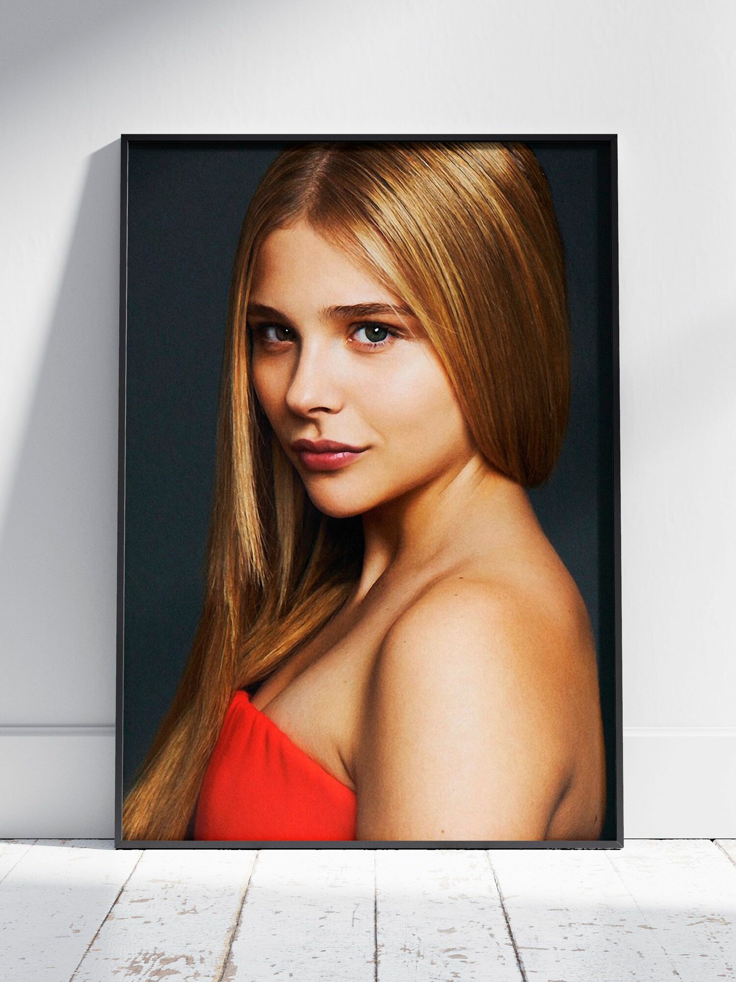 Плакат на стену для интерьера Хлоя Грейс Морец (Chloe Grace Moretz 43) - Постер по актеру фильма, кино, сериала формата A4 (21x30 см)