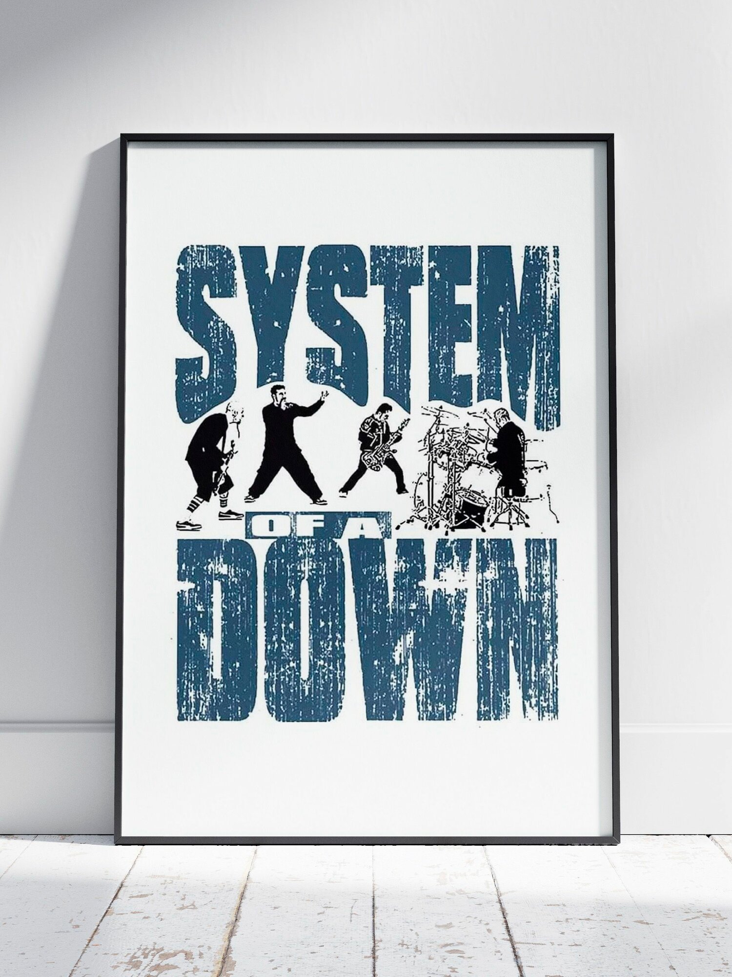 Плакат на стену для интерьера Систем Оф Э Давн (System of a Down 23) - Постер по музыке и артисту формата A4 (21x30 см)