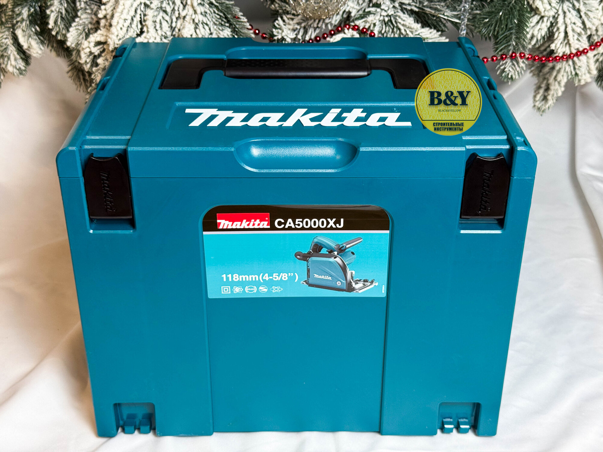 Дисковая сетевая пила Makiita CA5000XJ в кейсе, 2.5м, по алюминию