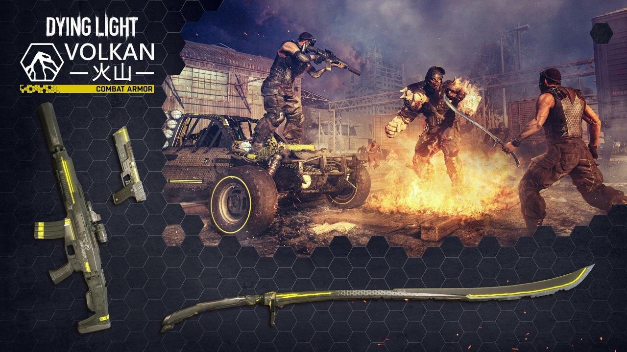 Dying Light - Volkan Combat Armor DLC Steam Ключ • Активация Steam