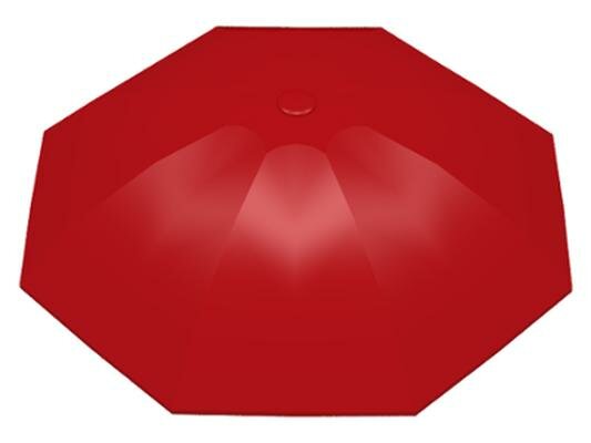 Деталь Lego x845 Fabuland Umbrella Top with No Bottom Flaps, 6 x 6 without Top Stud