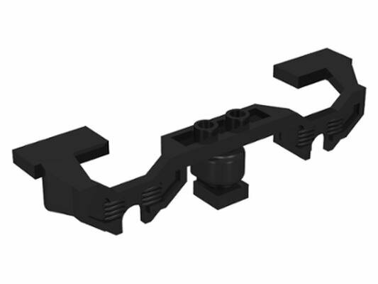 Деталь Lego 2871b Train Motor 9V Decorative Side with Open Hub Points (fits RC Train Motor) - Stepped Ends
