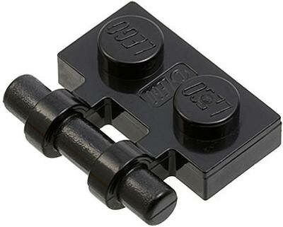 Деталь Lego 2540 Plate, Modified 1 x 2 with Bar Handle on Side - Free Ends