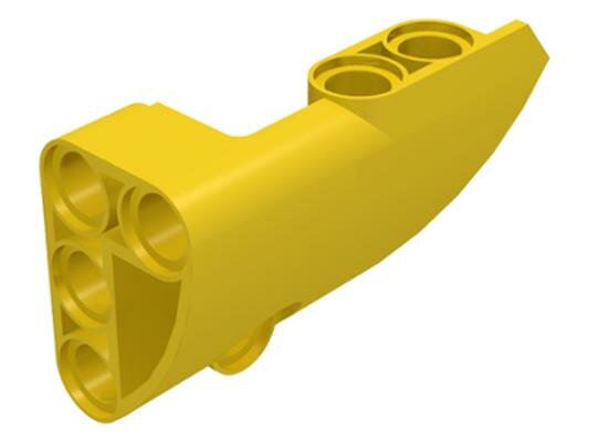 Деталь Lego 87086 Technic, Panel Fairing # 2 Small Smooth Short, Side B