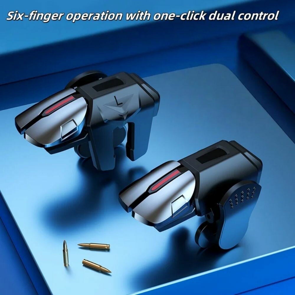 G21 Mobile Game Trigger это эргономичный выдвижной геймпад с дополнительными и механическими кнопками для мобильных игр