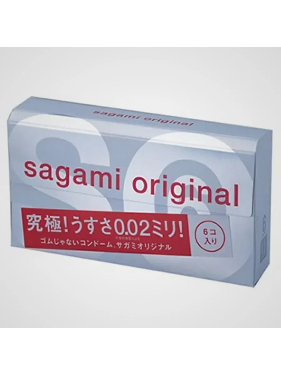 SAGAMI Original 002 Презервативы 6 шт