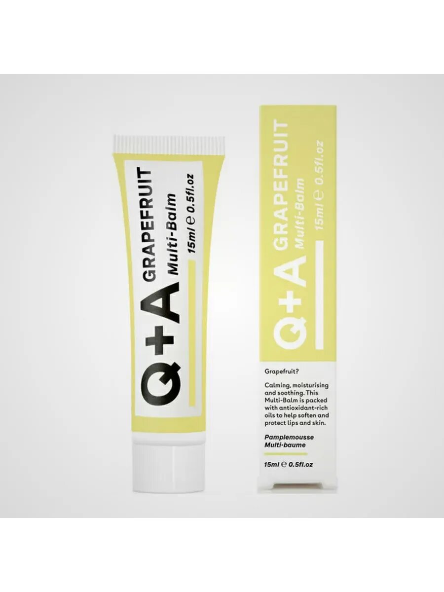 Q+A GRAPEFRUIT Multi-Balm Бальзам 15 мл