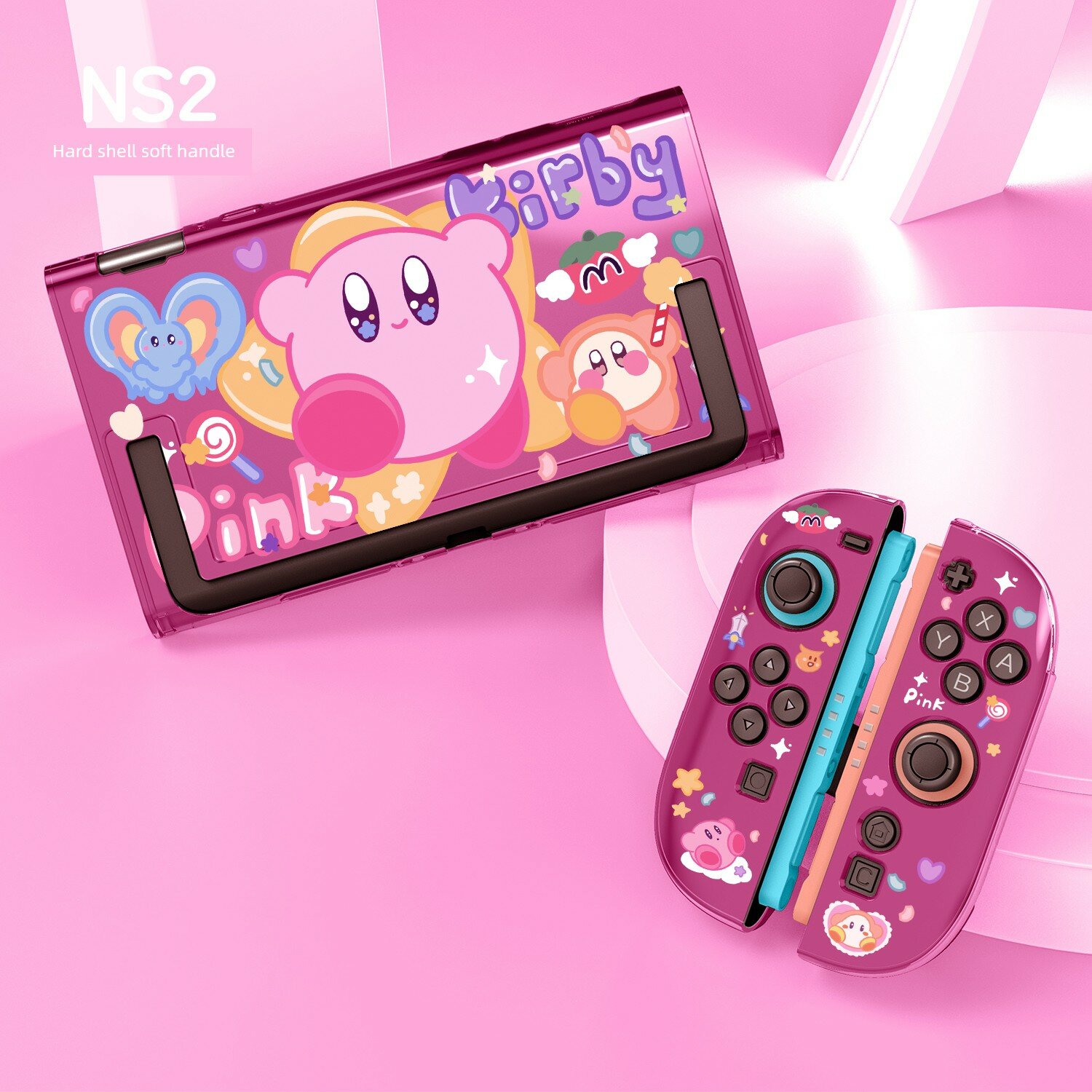 Жесткий чехол для Nintendo Switch 2, прочный и стильный дизайн с полной защитой