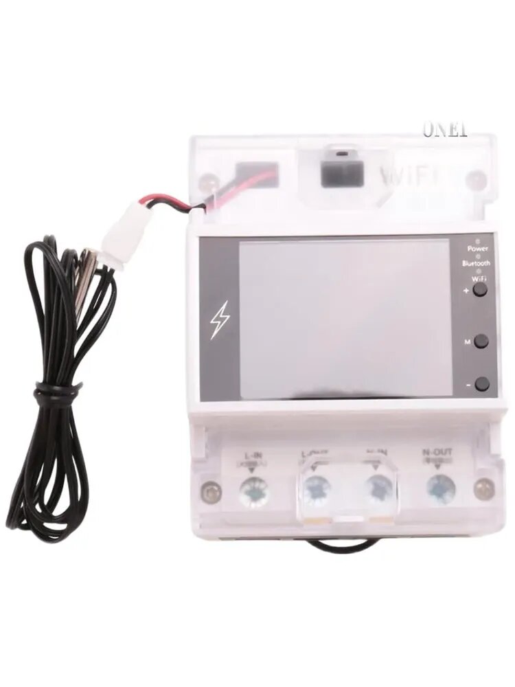 AT4PTW WIFI Tuya Din Rail Цифровой термостат Инкубатор Регулятор температуры с таймером AC220V 100A совместим обогрева
