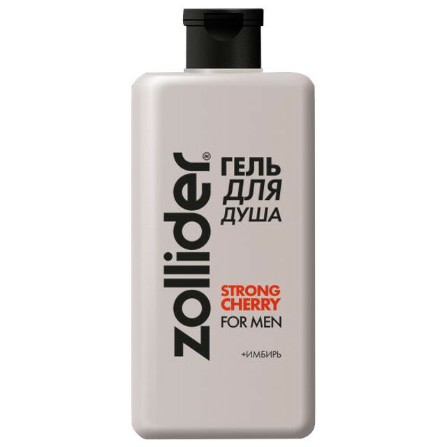 Гель для душа ZOLLIDER Strong Cherry 370мл – аромат древесины и спелой вишни