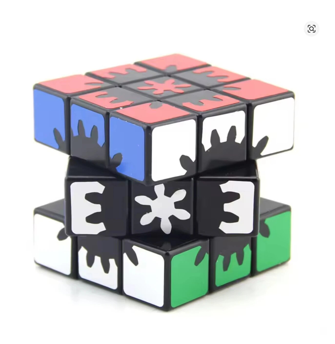LanLan Hidden Gear 3x3 Magic Cube Speed Cube Puzzle Toys Speeding Cube Профессиональные игрушки-непоседы Cubo Magico Puzzle Gear Cube