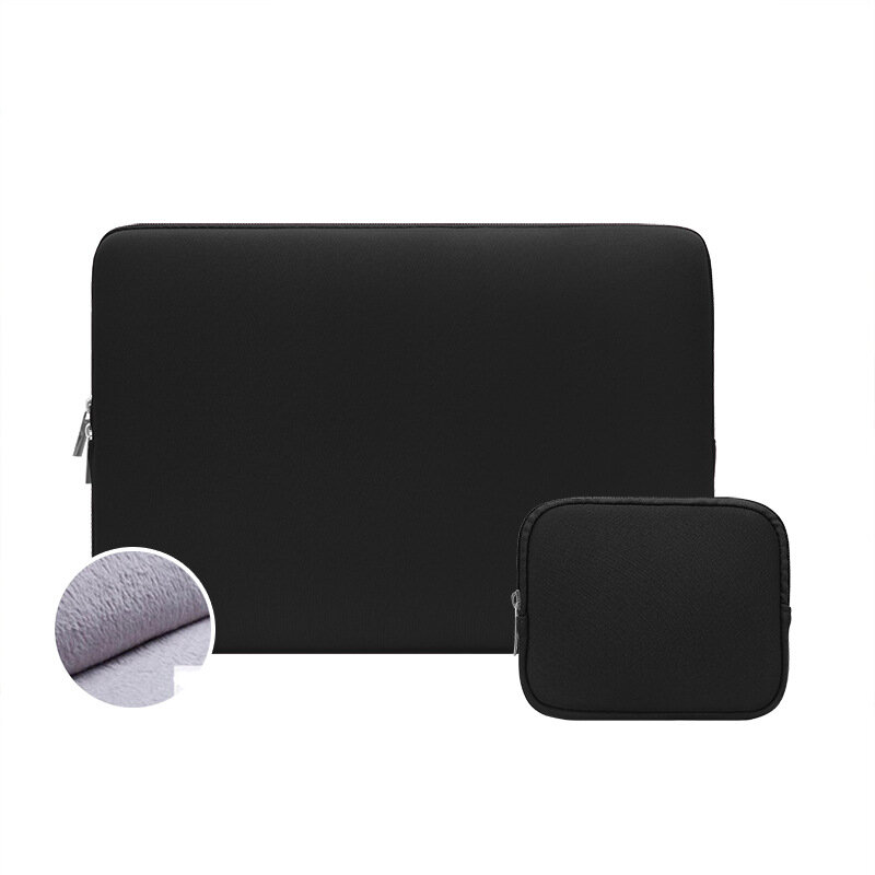 Легкость и практичность KLQ SP12 Foam fleece laptop sleeve 13-15.6" shockproof protective storage bag