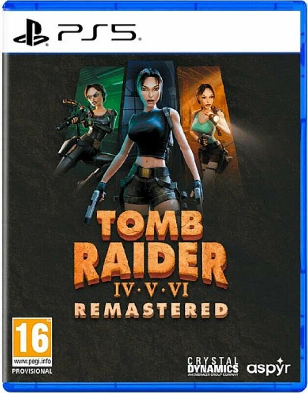 Tomb Raider IV-V-VI Remastered, PlayStation 5, русские субтитры