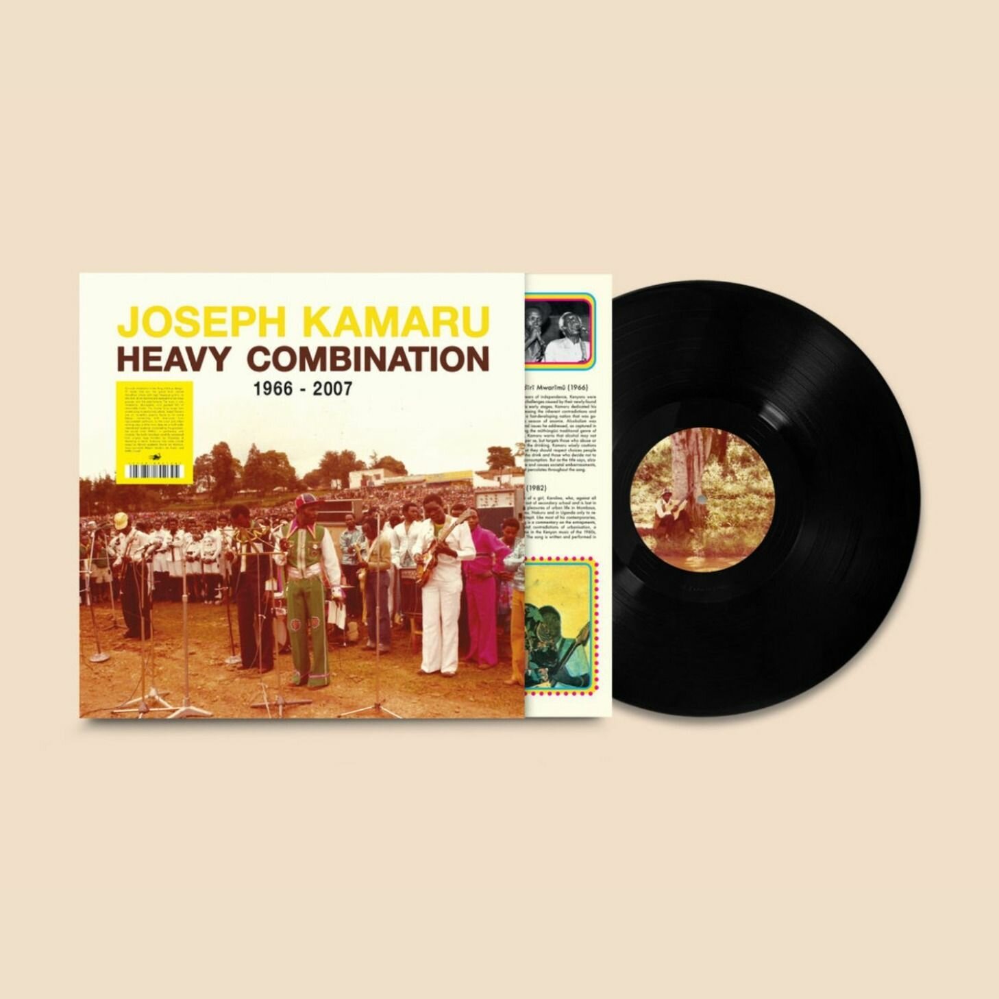 Виниловая пластинка Joseph Kamaru - Heavy Combination 1966-2007, 2 x Vinyl, LP, Compilation, New