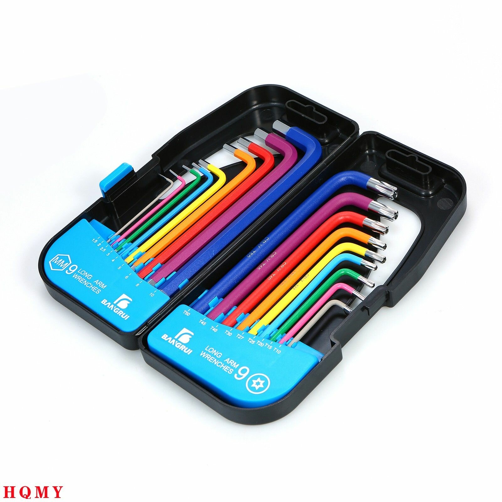 Эксклюзивный набор метрических шестигранников в количестве 18 штук комплектуется кейсом для хранения