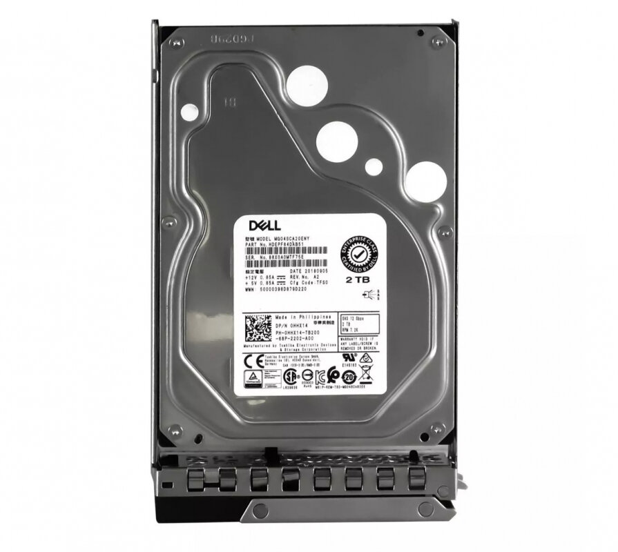 Жесткий диск Dell HHX14 2Tb 7200 SAS 3,5" HDD