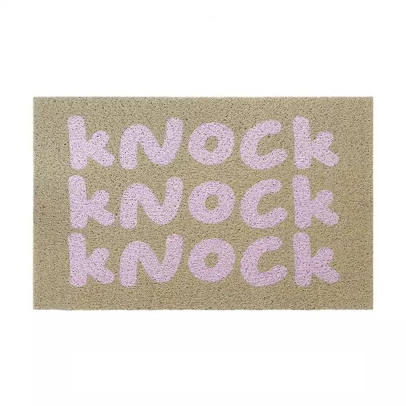 Коврик приветственный "Knock Knock" 40x60 см, цвет A