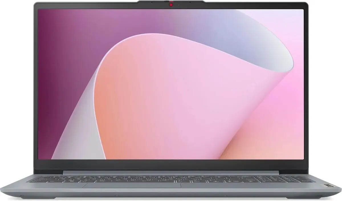 Ноутбук Lenovo IdeaPad Slim 3 15AMN8 15.6" Ryzen 3 7320U RAM 8 Гб SSD 512 Гб DOS серый