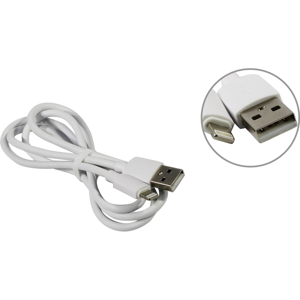 Hoco X96 White 799074 Кабель USB AM-- Lightning 1м