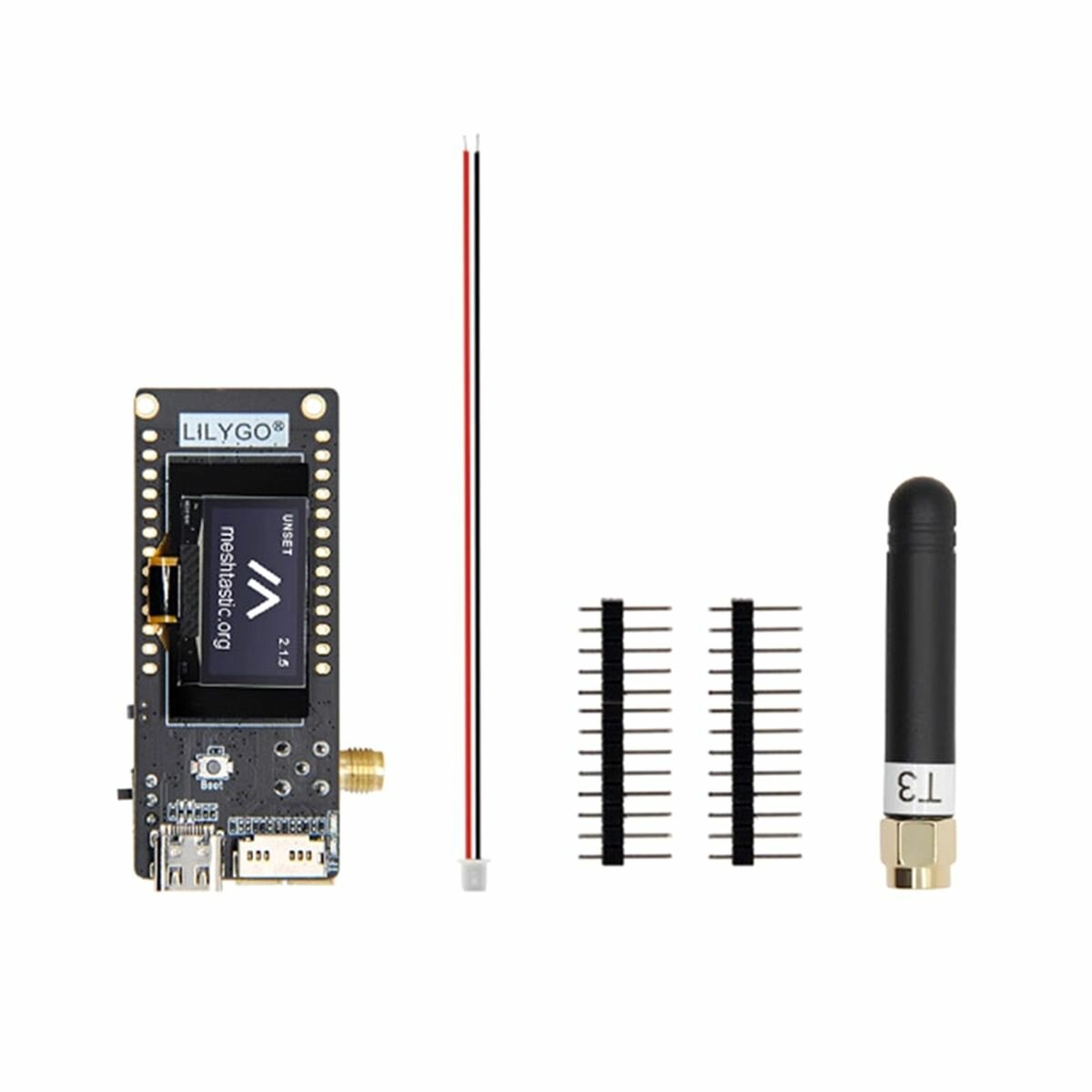 Плата Разработки T3S3-LR1121/2.4G V1.2 ESP32-S3 LoRa2.4G