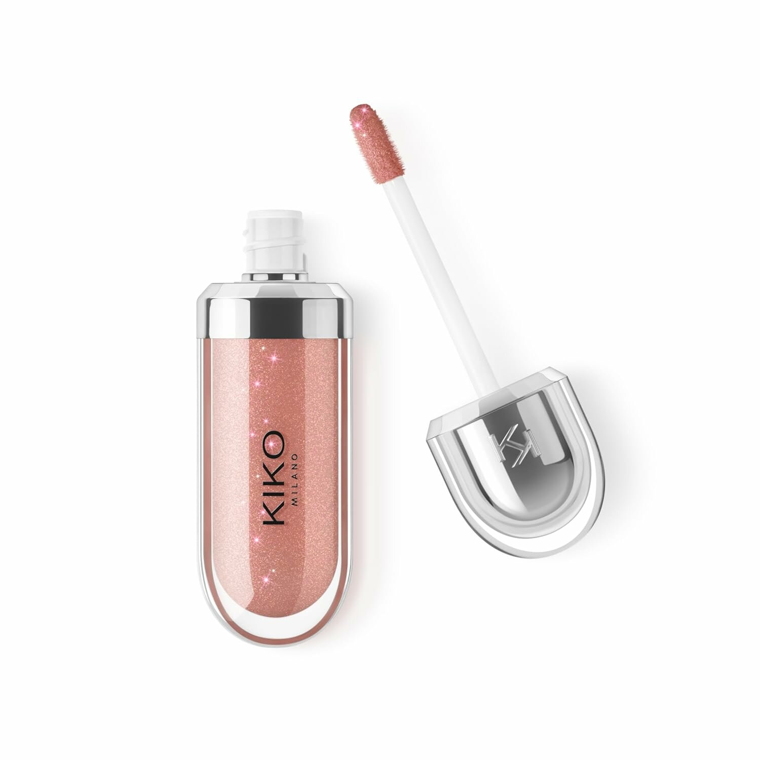 Блеск для губ KIKO Milano 3D Hydra – сияющий, увлажняющий, придающий объем, нелипкий, питательный.