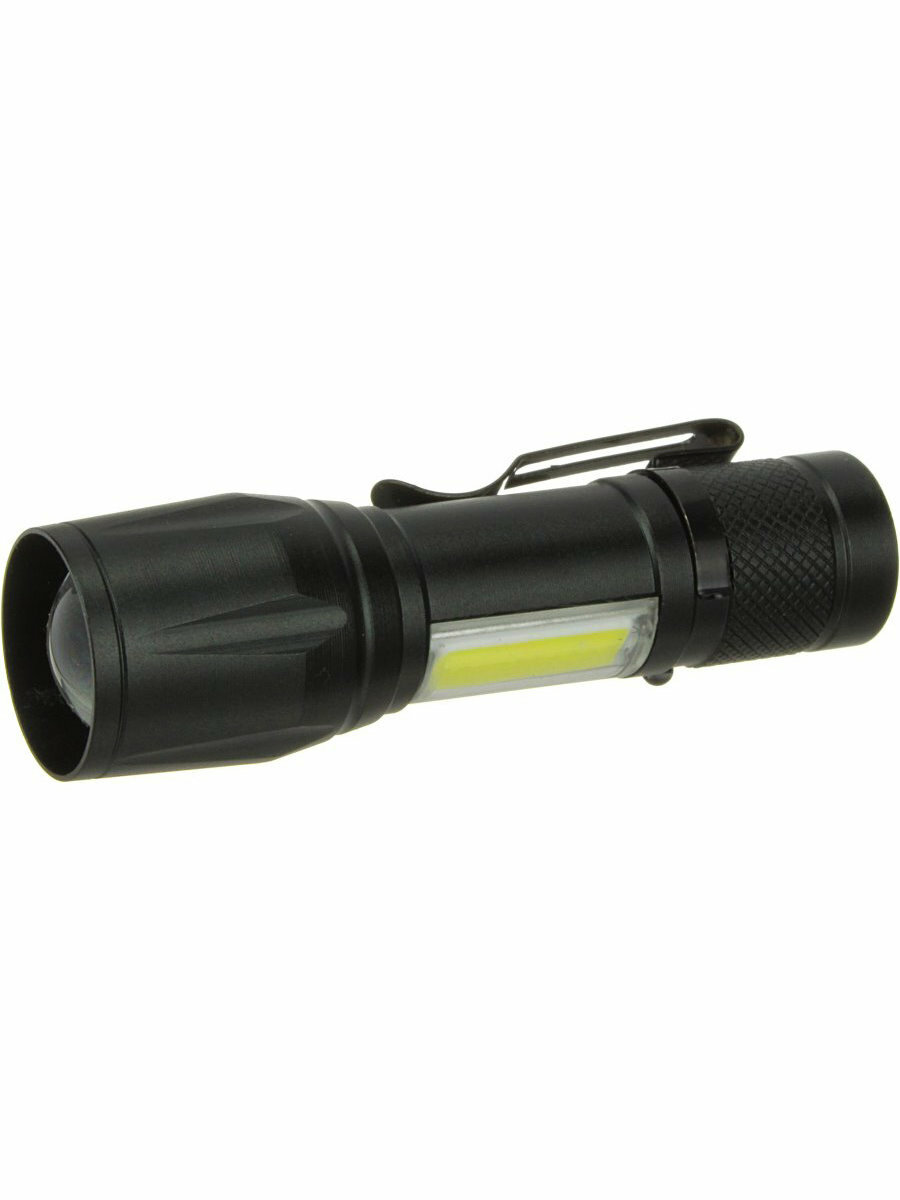 Фонарь тактический 1СВД-1COB ЗУ/USB Zoom FA-521B