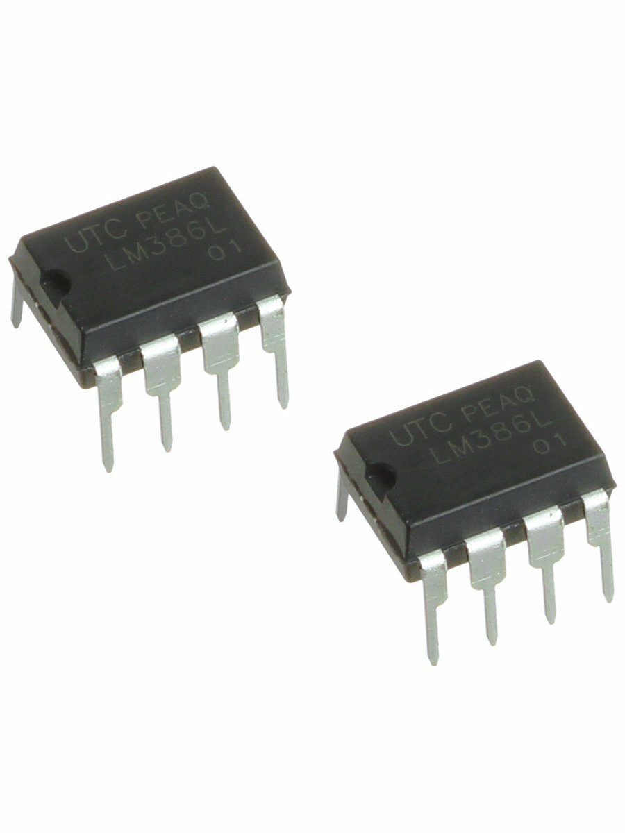Микросхема LM386L DIP8 UTC (упаковка 4шт)