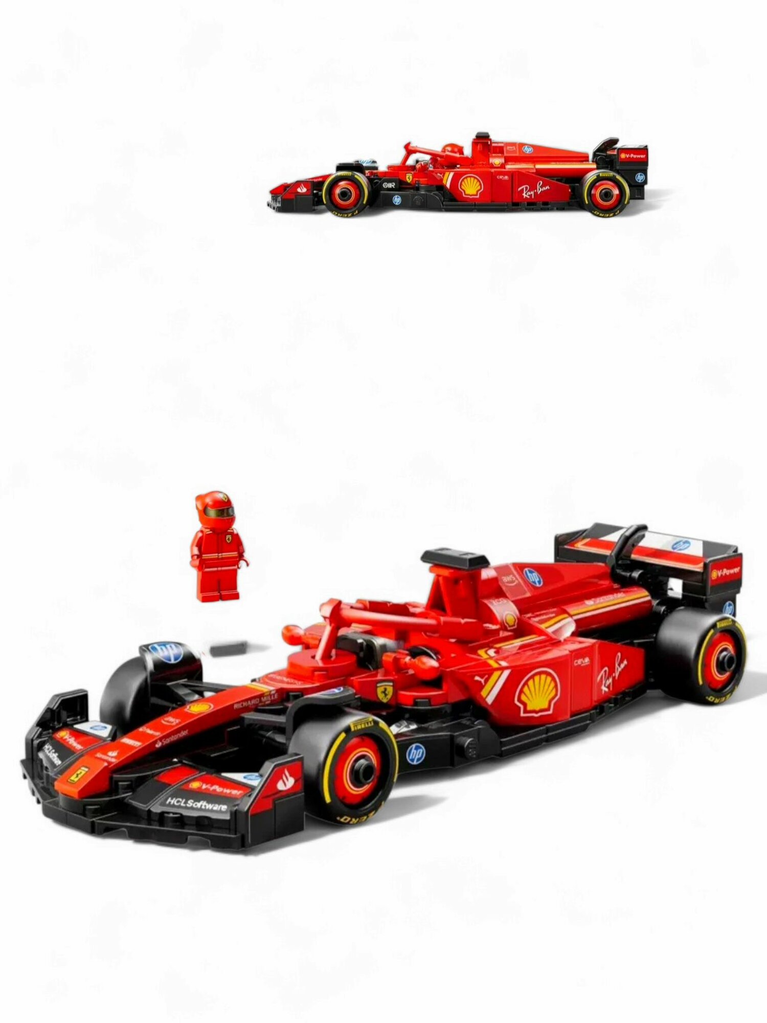 Конструктор Техник "Феррари SF-24 Формула 1" 275 деталей 1 фигурка ( Болид Ferrari SF-24 F1 Car / модель racing спорткар / подарок для детей и взрослых )