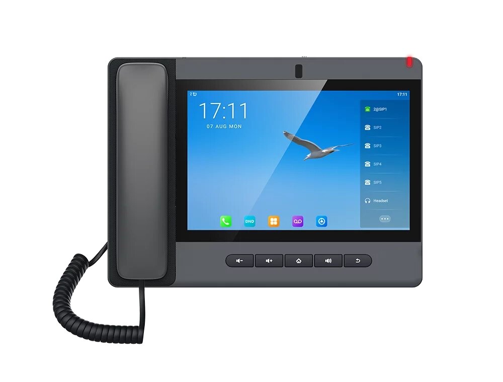 IP телефон Fanvil A320, цветной сенсорный экран, 20 SIP-линий, Android, камера