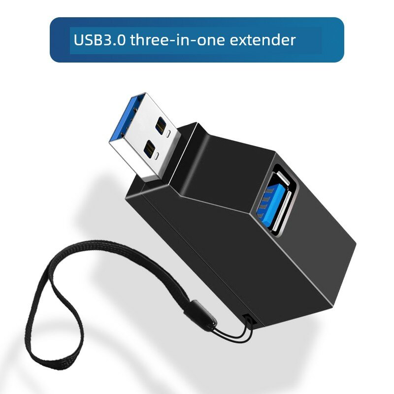 Универсальный автомобильный USB-хаб с 3 портами для Toyota Corolla, Yaris, Vios, RAV4 - адаптер USB 3.0 для зарядки